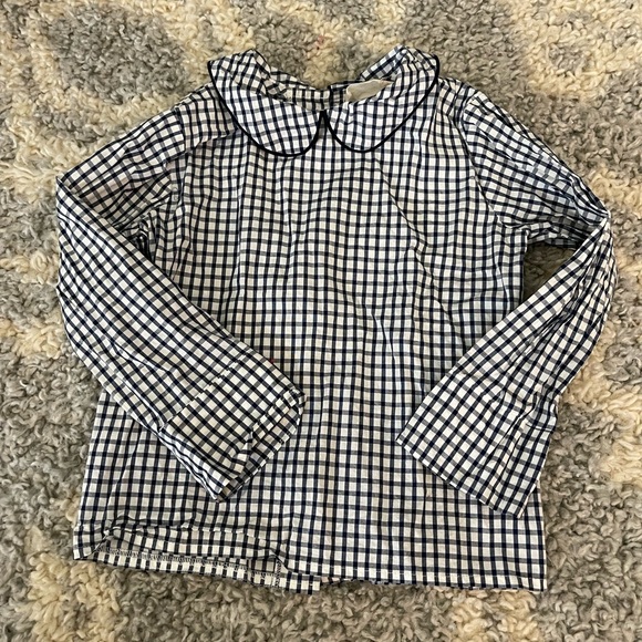 Hannah Kate | Shirts & Tops | Hannah Kate Peter Pan Top With Buttons ...